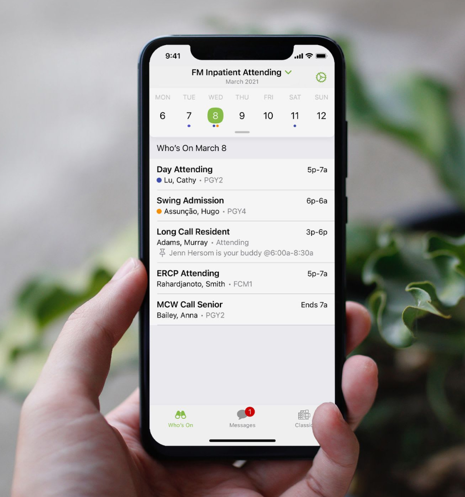 Amion | HIPAA-Compliant Telehealth | Doximity Hospital